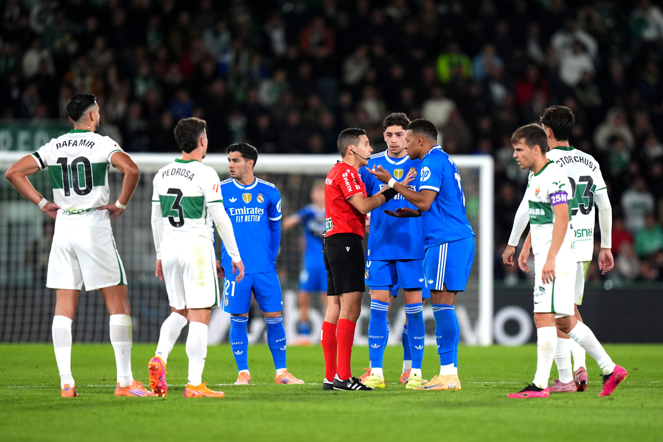 Real Madrid player ratings vs Elche